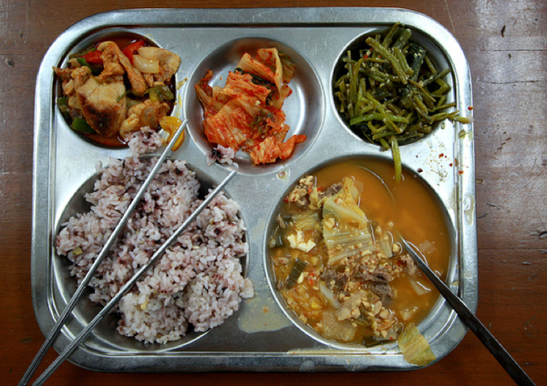 What's For School Lunch?: South Korea School Lunch - Stinky Bean Stew