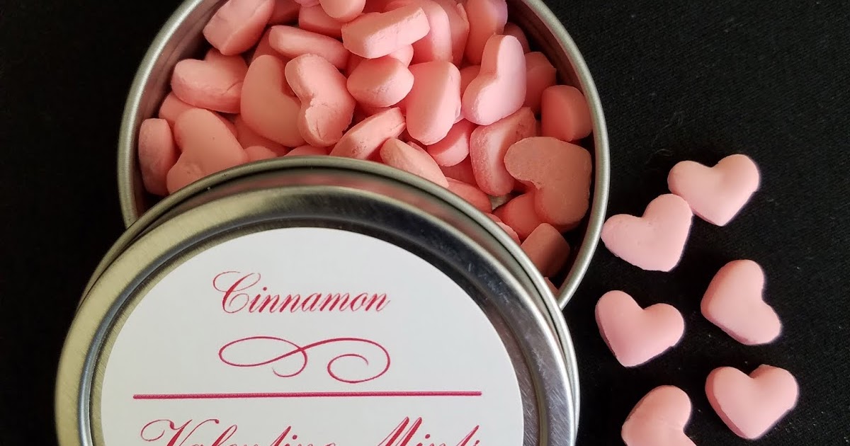 ladynthread: Heart Shaped Breath Mints - Valentines 2018
