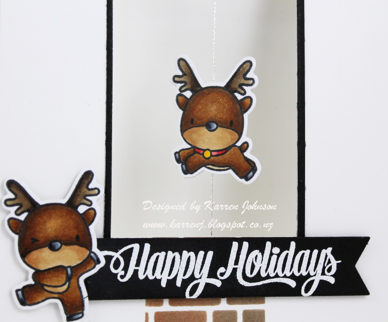 KarrenJ - Stamping Stuff: Reindeer Spinner