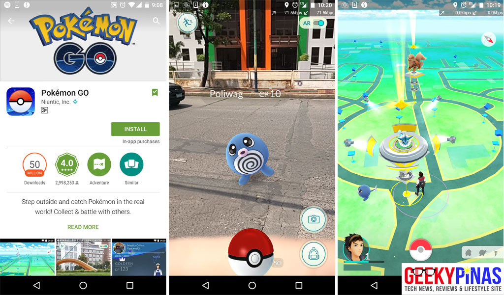 Pokemon GO is officially available to download & play in the ...