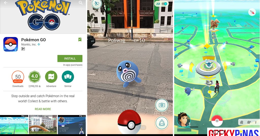 Pokemon GO is officially available to download & play in the ...