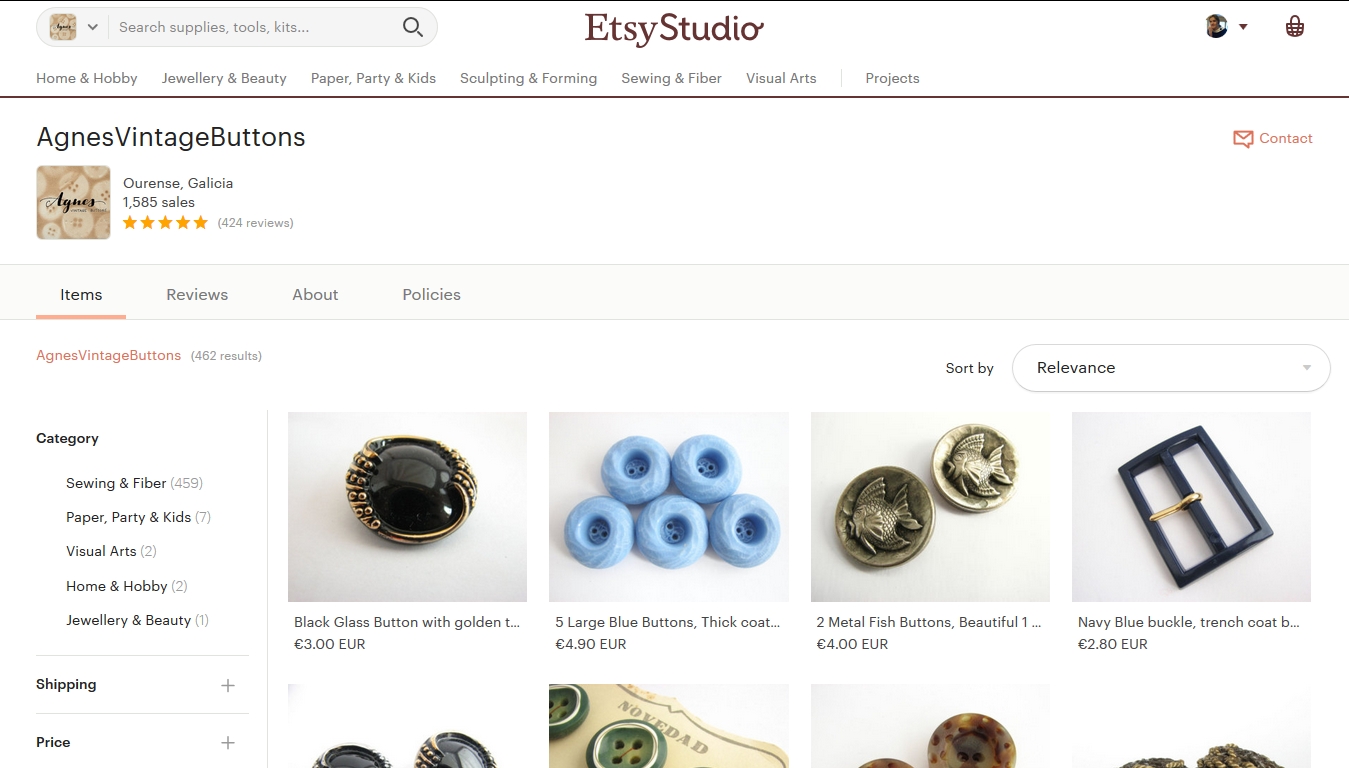 Agnes' Vintage World: Etsy Studio - a revolution?