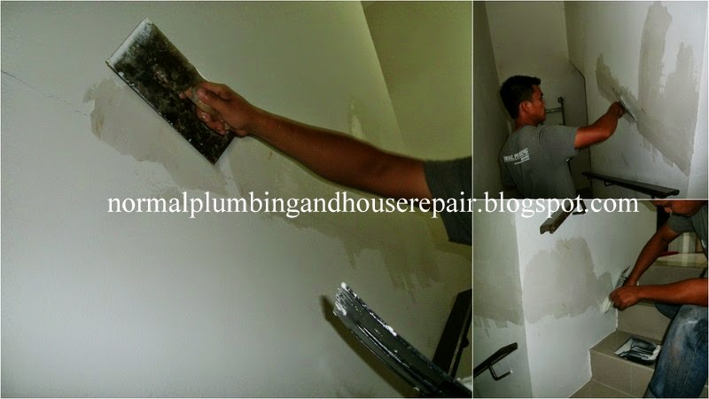 NORMAL PLUMBING: MEMBAIKI DAN MENAMPAL SEMULA SILING, DINDING DAN DOME ...