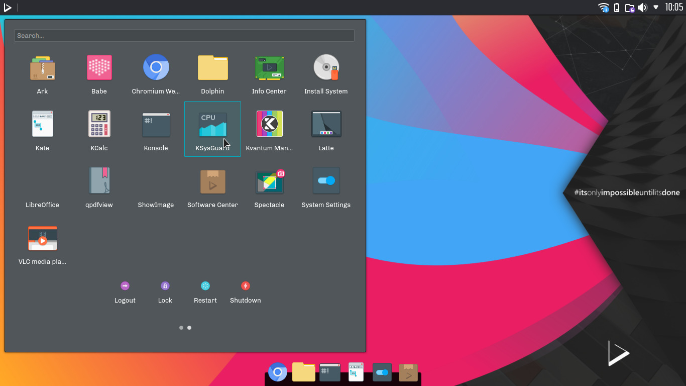 Nitrux OS 1.0.15 screenshots