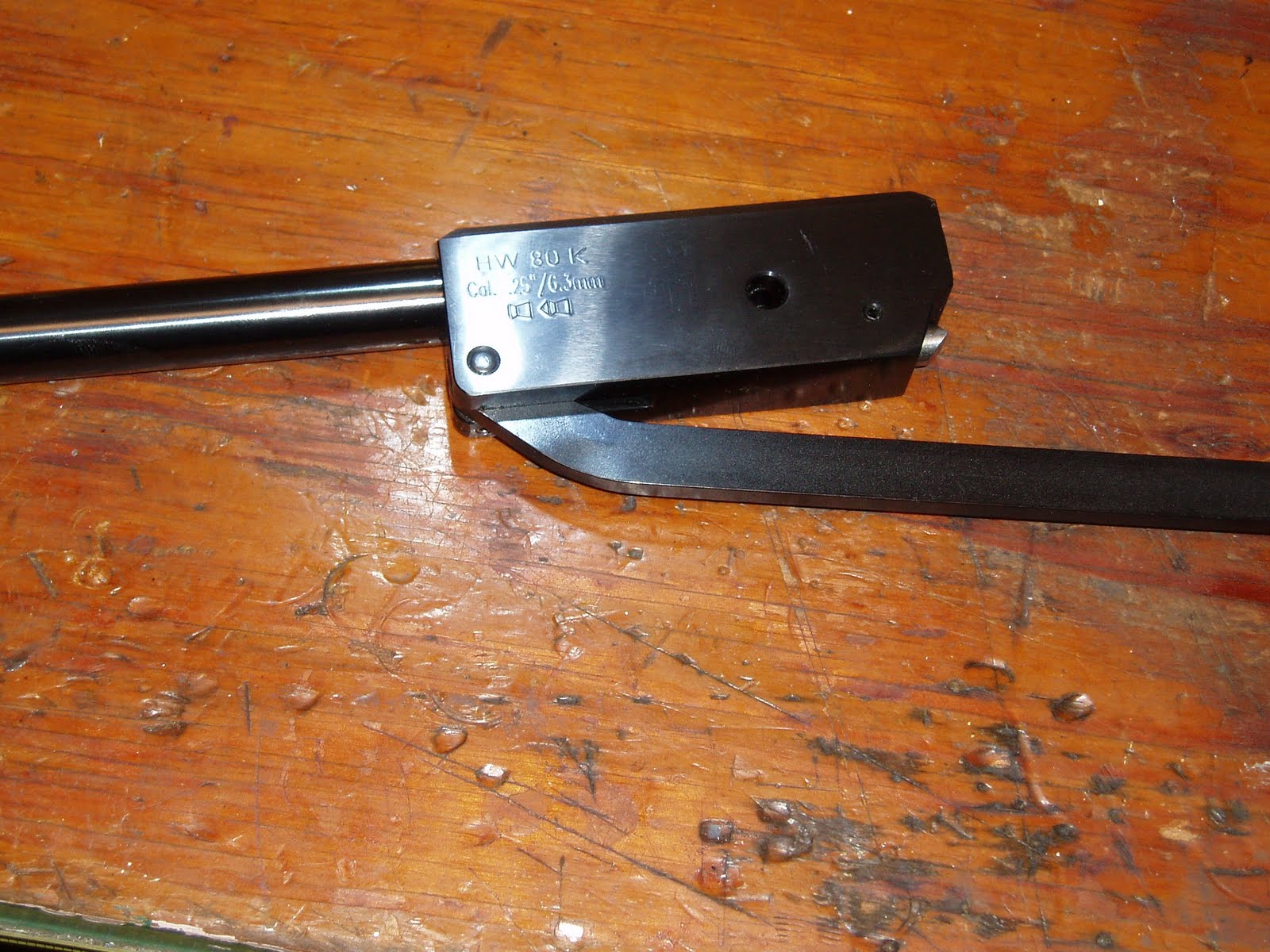 Another Airgun Blog: Beeman R1/HW80 Caliber Change