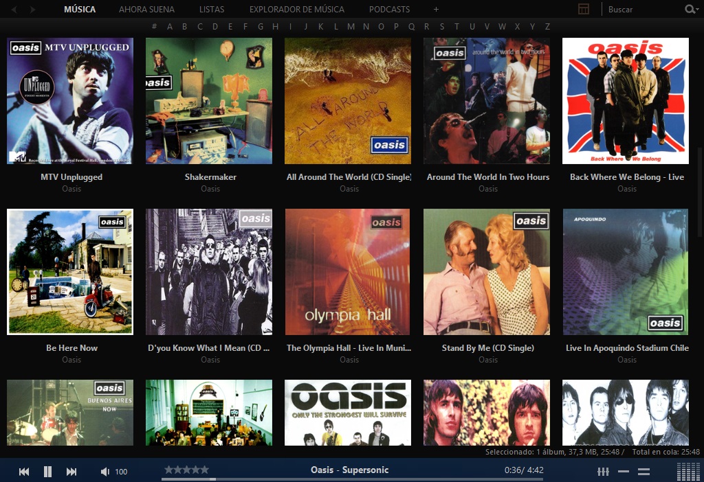 DISCOGRAFIA OASIS