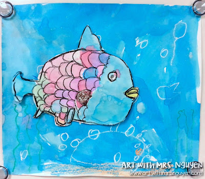 The Rainbow Fish (1st) | Art with Mrs. Nguyen