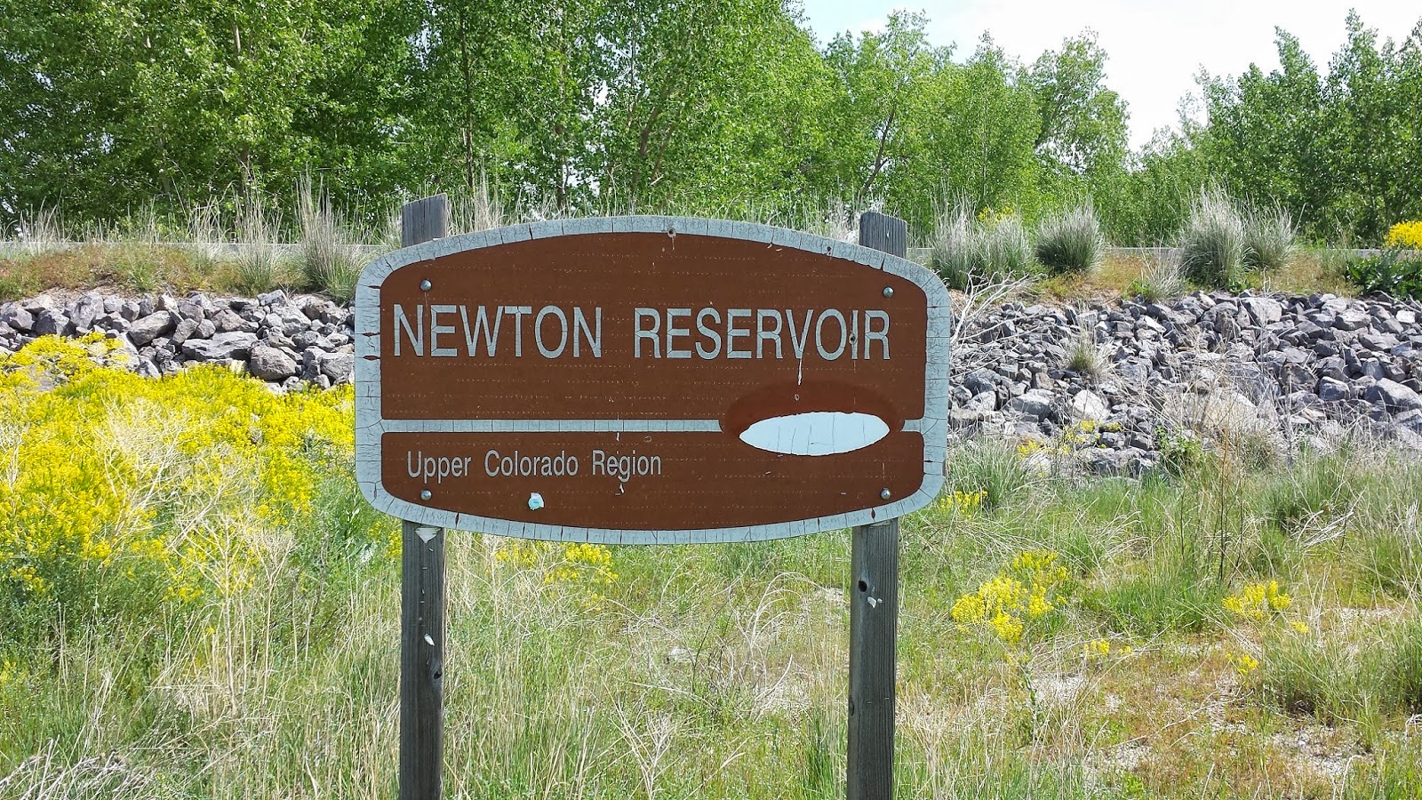 Tech-nically Homeless: Campground Review: Newton Reservoir Newton, UT