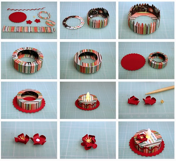 Battery Operated Tealight Cakes! | Bits of Paper
