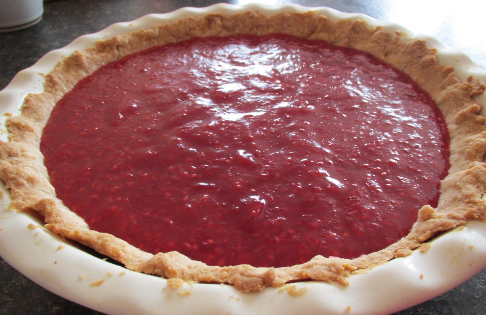 Successfully Gluten Free! : Raspberry Cream Cheese Pie