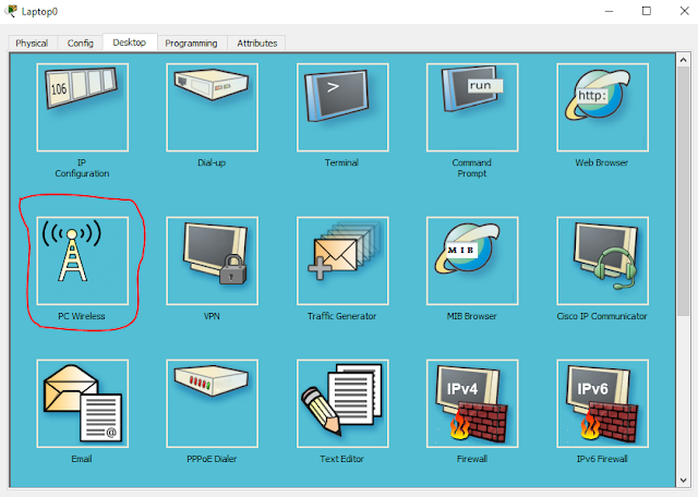 Konfigurasi Wireless WRT300N di Cisco Packet Tracer