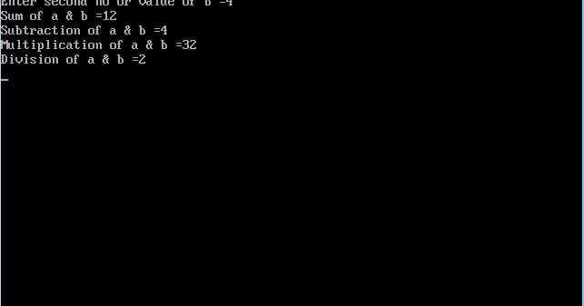 C++ Programing ..!: Write a Program to ADD , MULTIPLY , SUBTRACT and ... C++ Programing ..!: Write a Program to ADD , MULTIPLY , SUBTRACT and ...