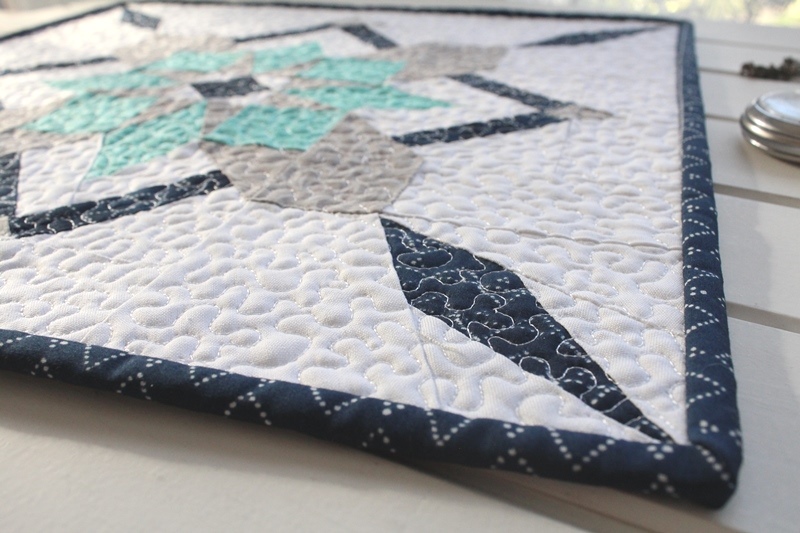 Enigma Mini Quilt + Your Free July 2016 Calendar - Threadbare Creations