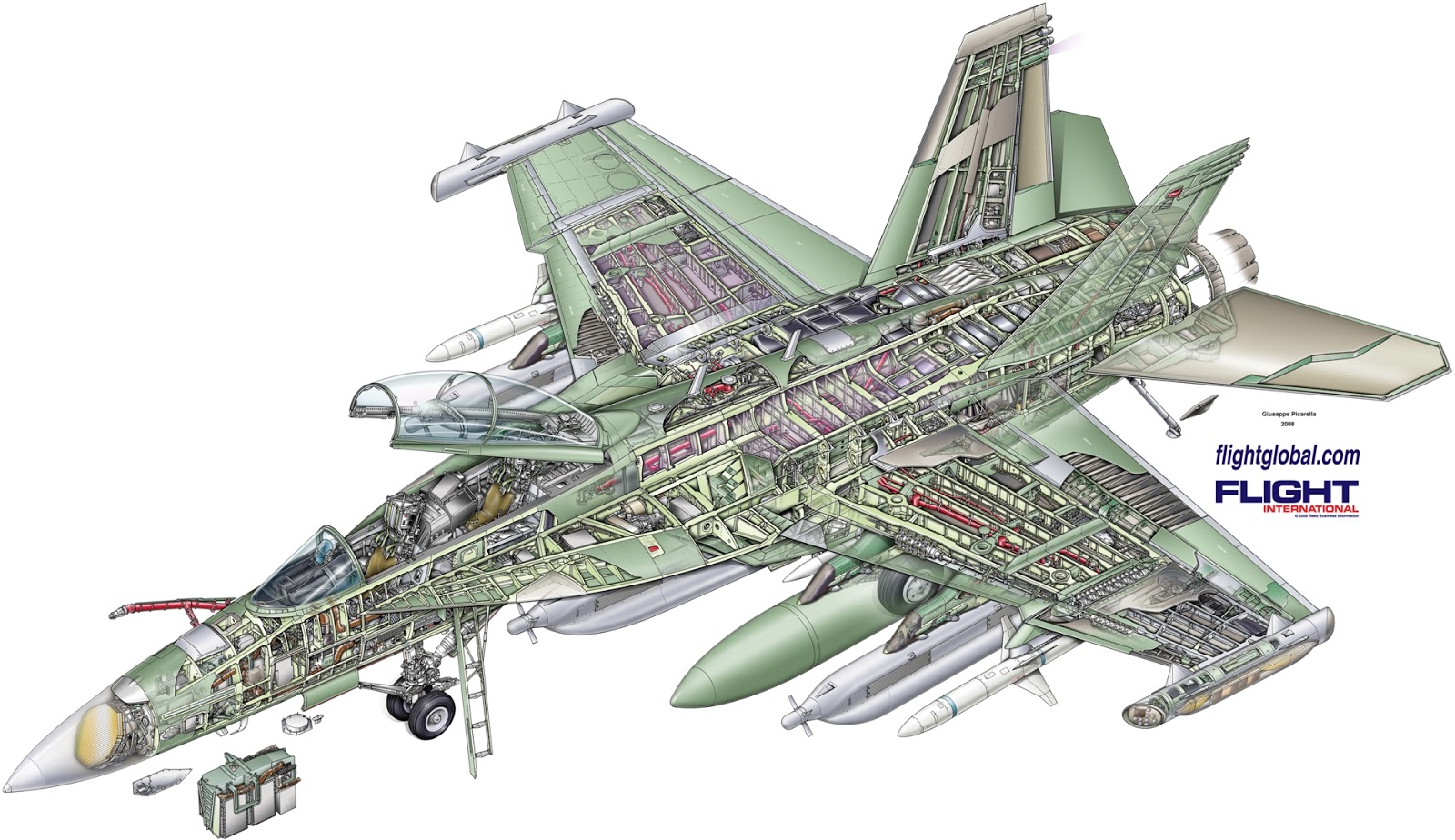 Image - Aircraft Cutaway Design