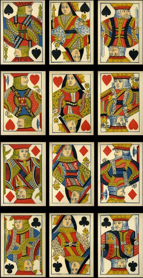 Playing cards and their history: 14: BACK DESIGNS