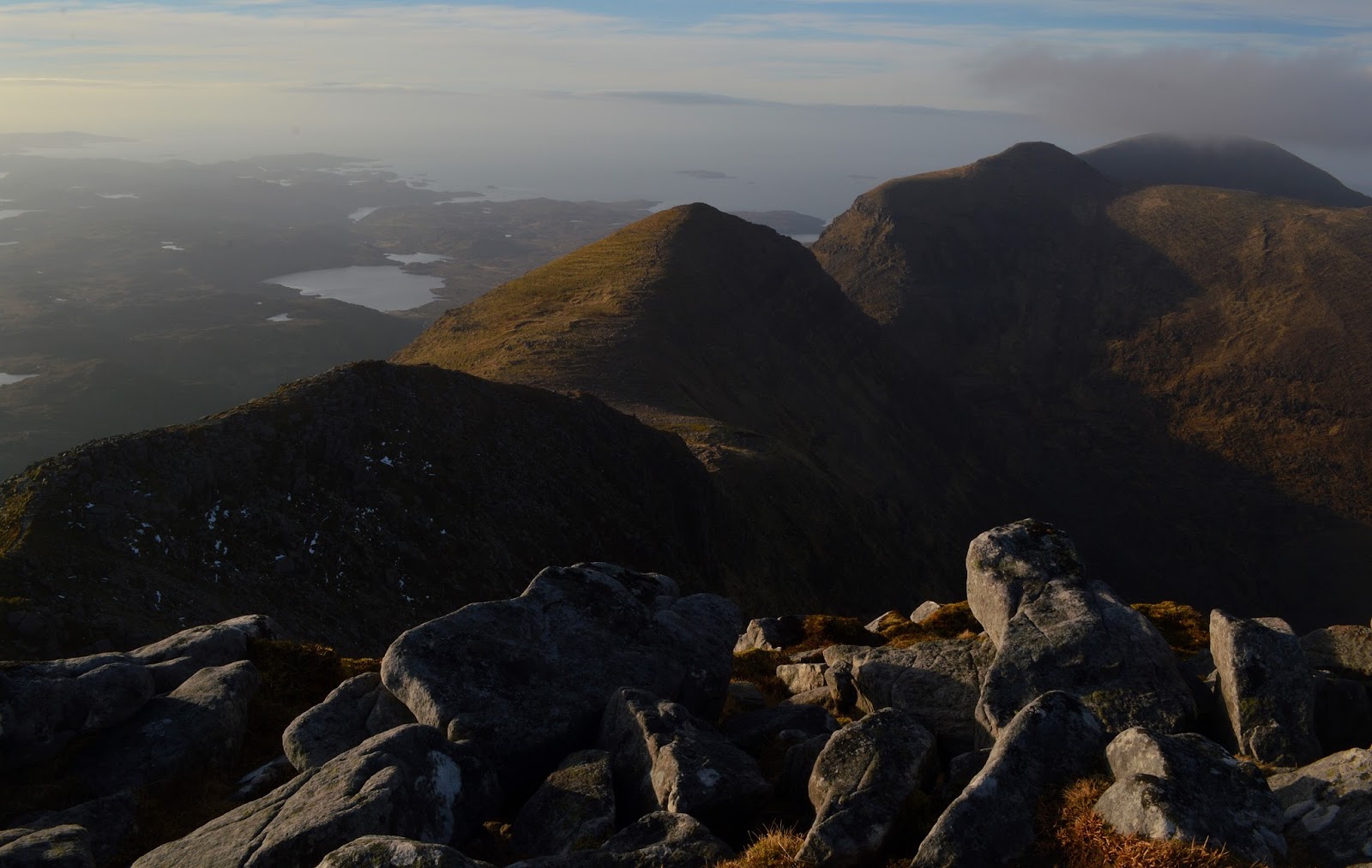 Mountain Coast River: Snow and Sun: Torridon & Coigach