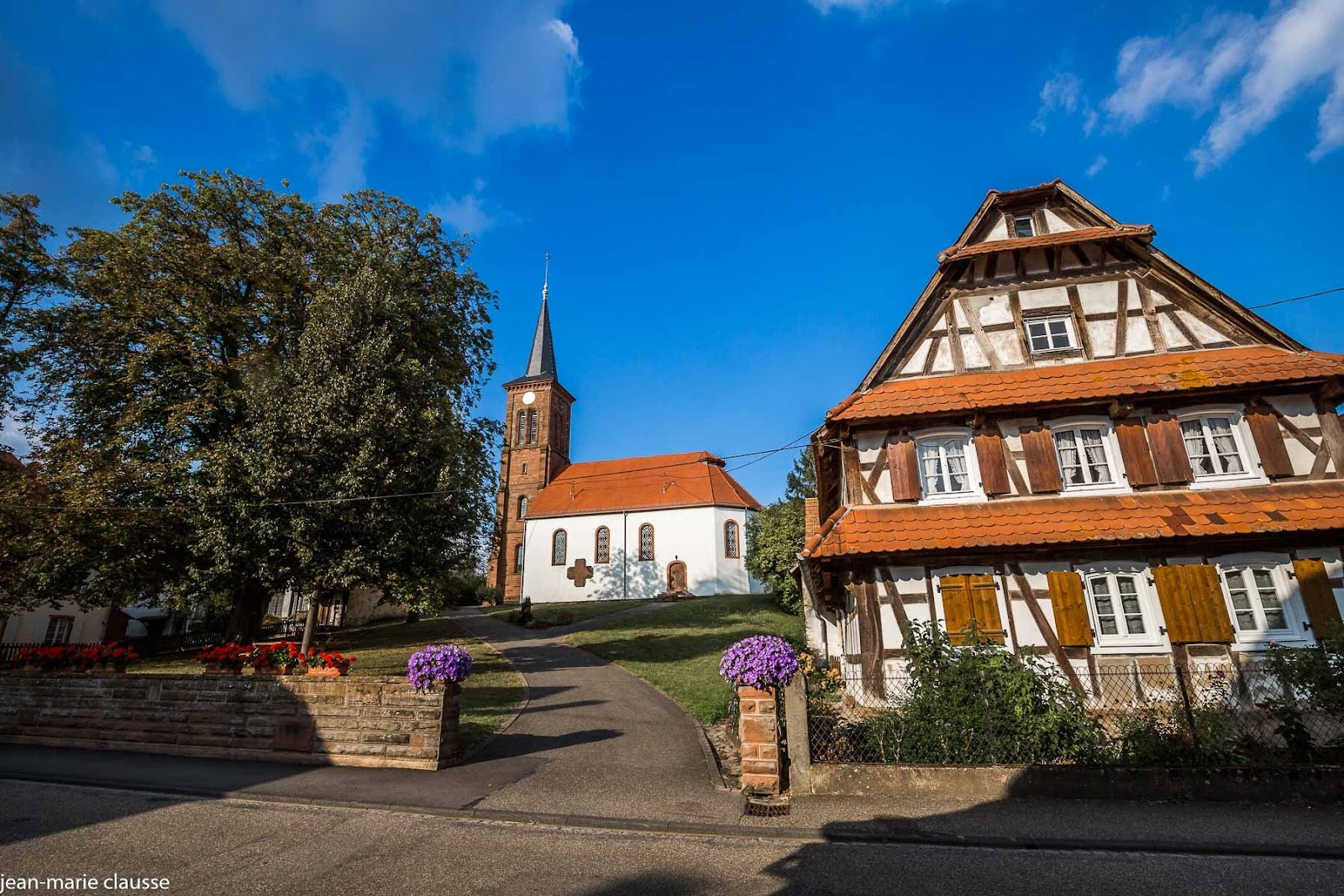 Découvrir la France en photos: 45 - HUNSPACH. (Bas-Rhin-67)