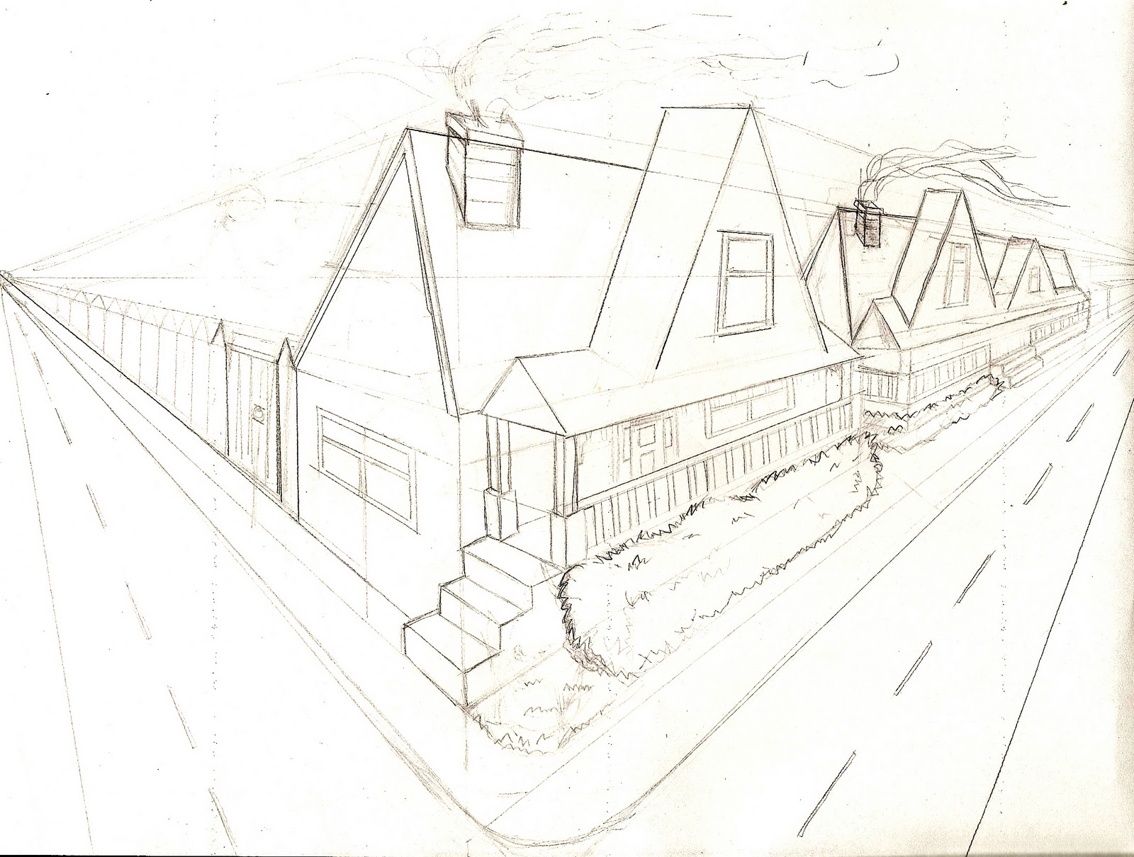 Marizzle's Pics: Houses and Perspective