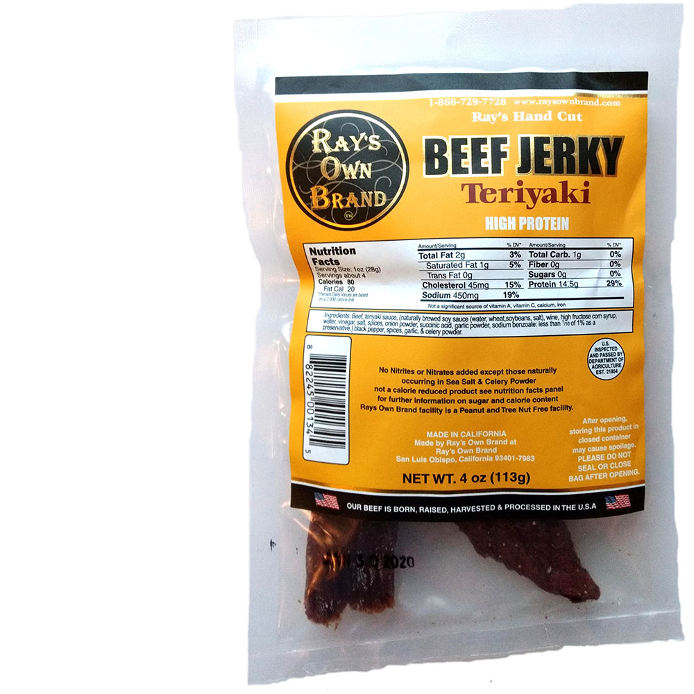 Ray's Own Brand - Teriyaki ~ Beef Jerky Reviews