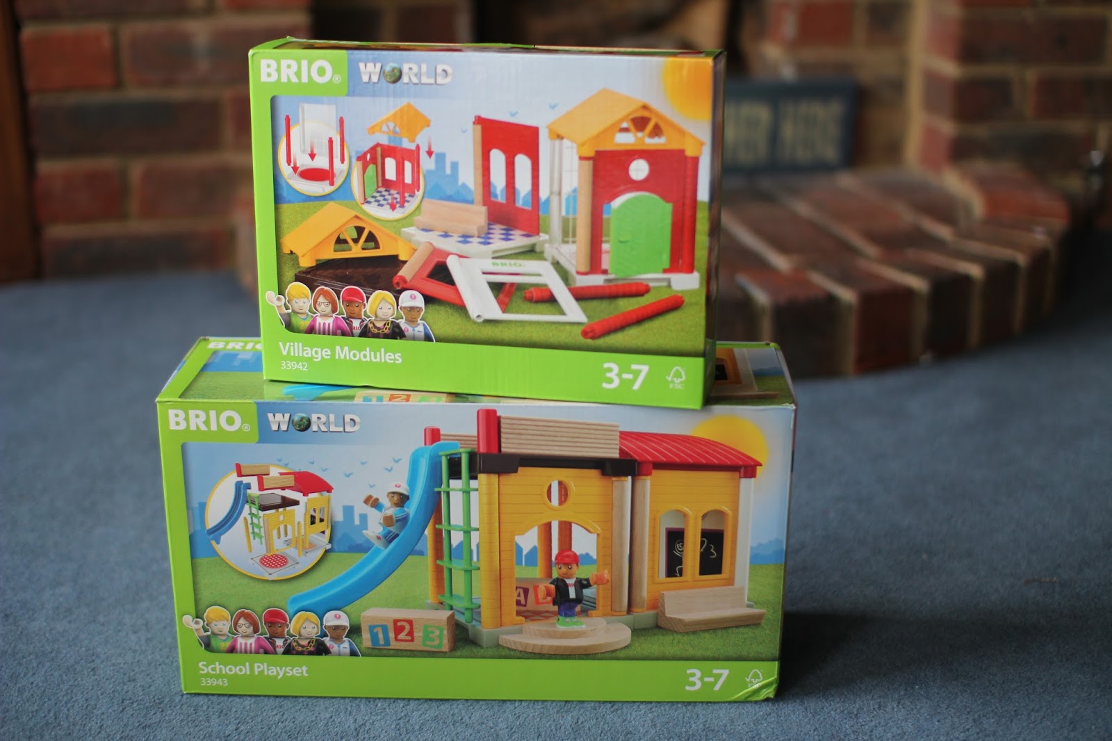 Mummy's Little Blog: BRIO World School Playset and Village Modules Review