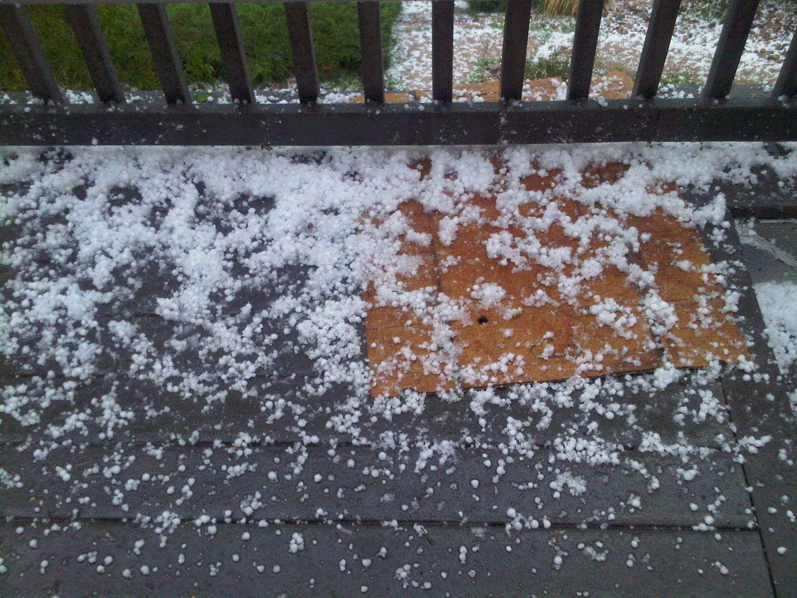 Kejadian Hujan Air Batu