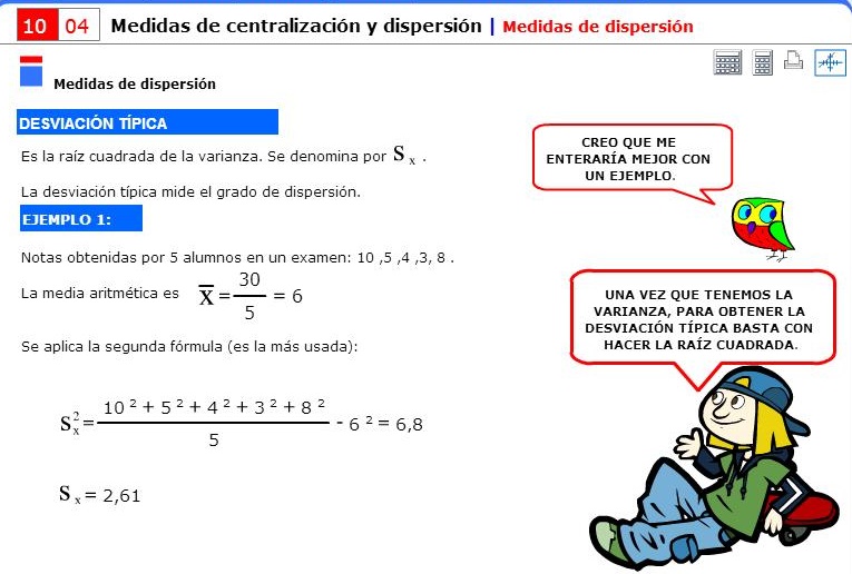 Probabilidad y Estadística : Medidas de Dispersión