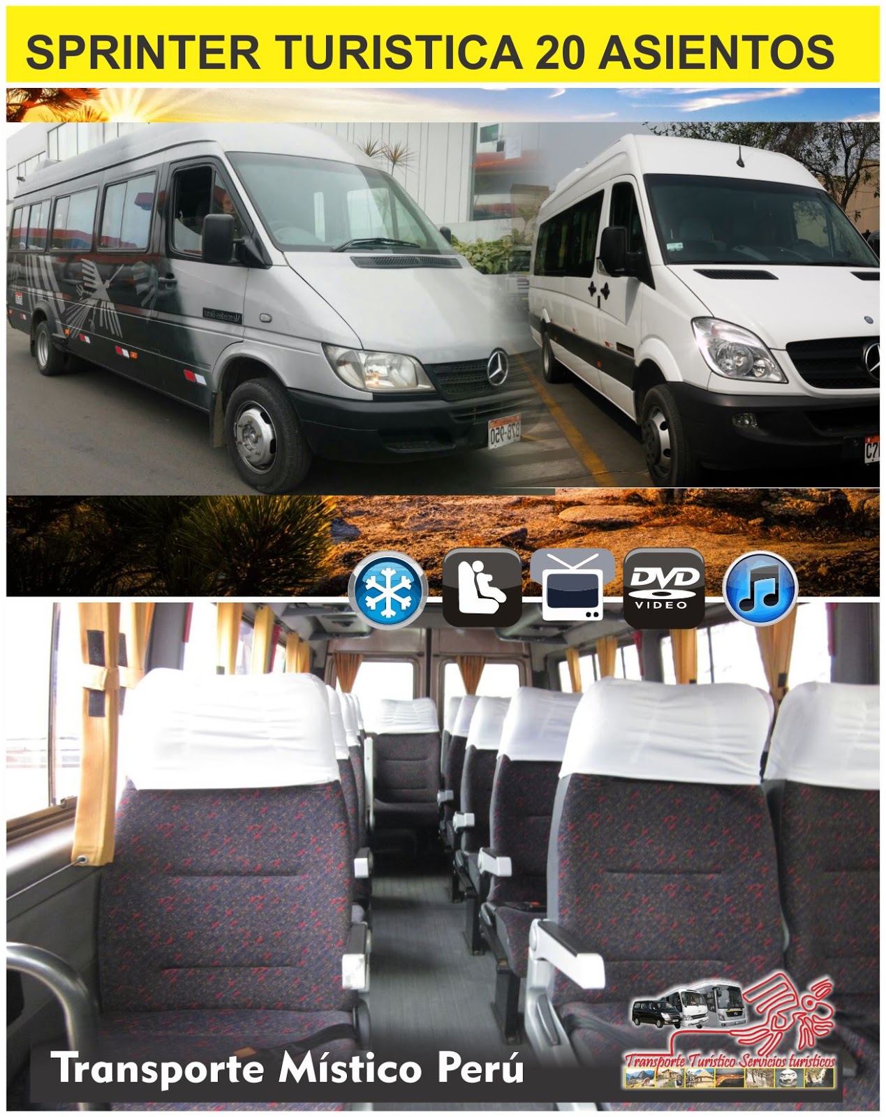 TRANSPORTE TURISTICO Y ALQUILER DE BUSES, MINI BUSES, COASTERS Y VANS ...
