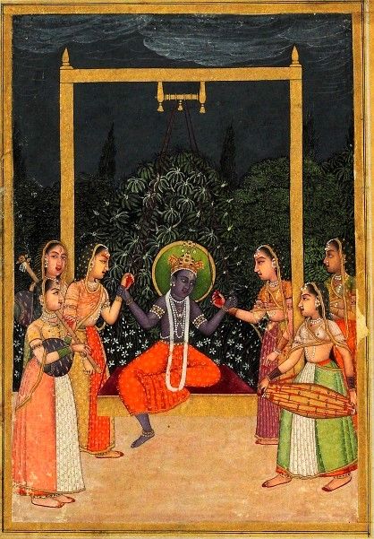 Indian Miniature Paintings: Ragamala Paintings from the Bibliotheque ...