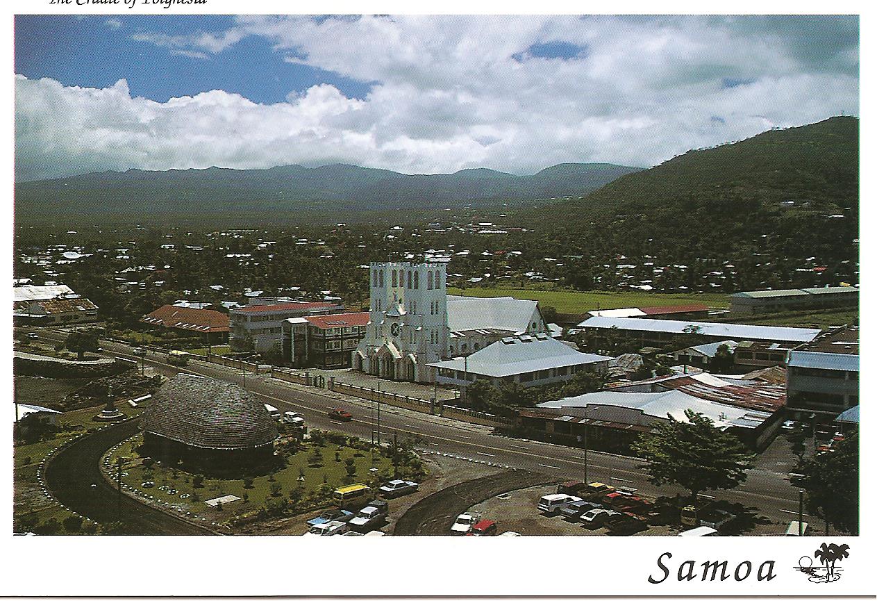 MY POSTCARD-PAGE: SAMOA ~Upolu Island-Apia~