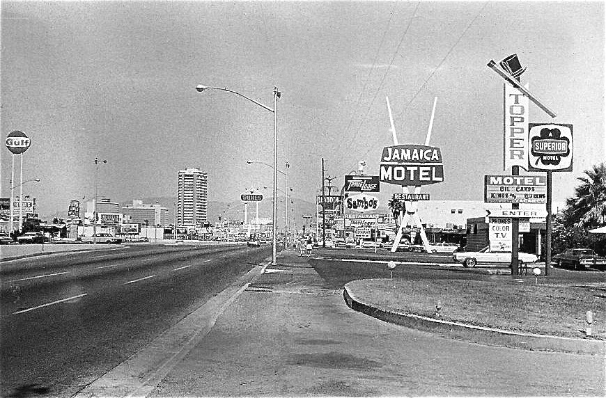 Europe by London Taxi: U.S.A. - Las Vegas, Nevada - October 1970