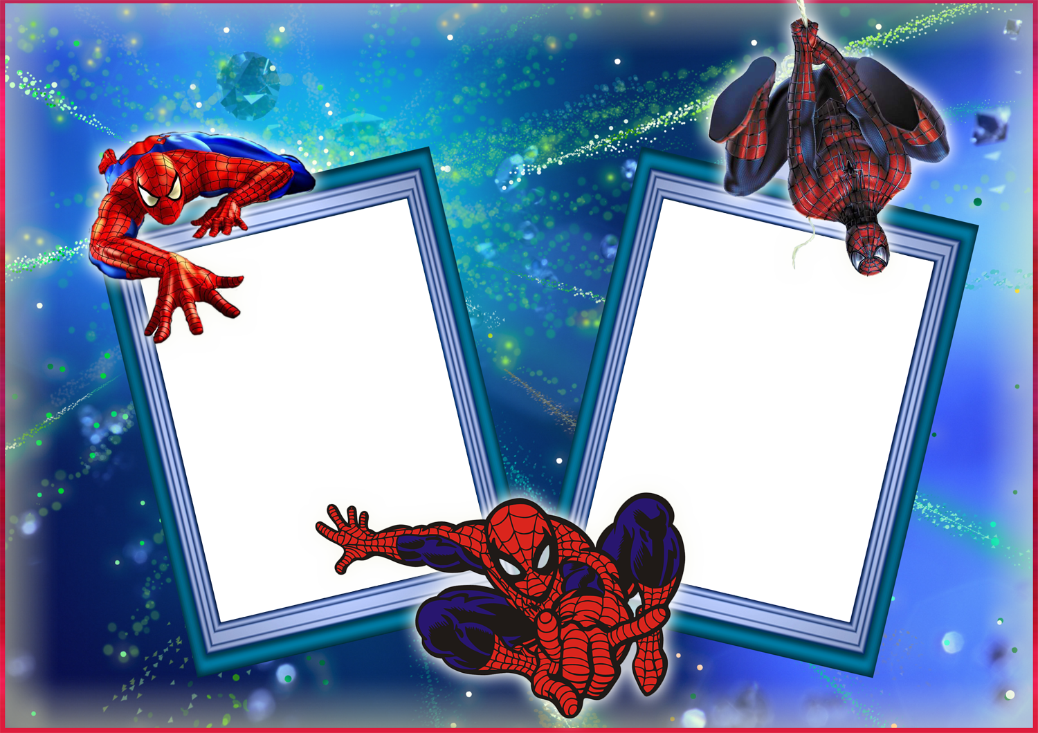 Marcos gratis spiderman fotos - Imagui