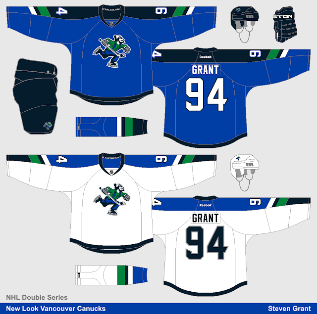 Steven Grant Design: Double Canucks