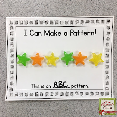 Patterning in Kindergarten | Mrs. Albanese's Kindergarten Class