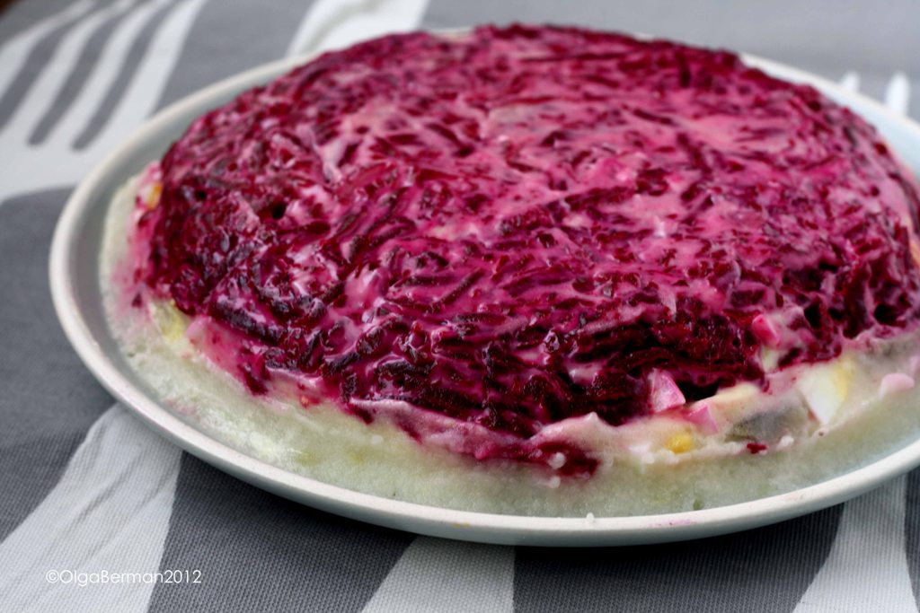 Mango & Tomato: Shuba Recipe: Russian Recipes Revisited (RRR)