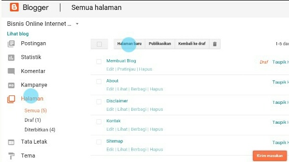 Cara Membuat Sitemap - Info Kemenag RI