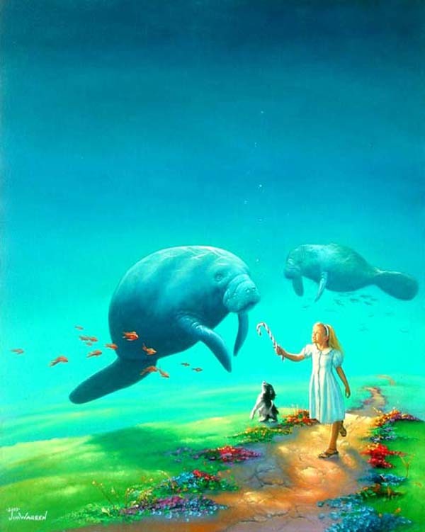 CoolFunClub: Paintings By Jim Warren