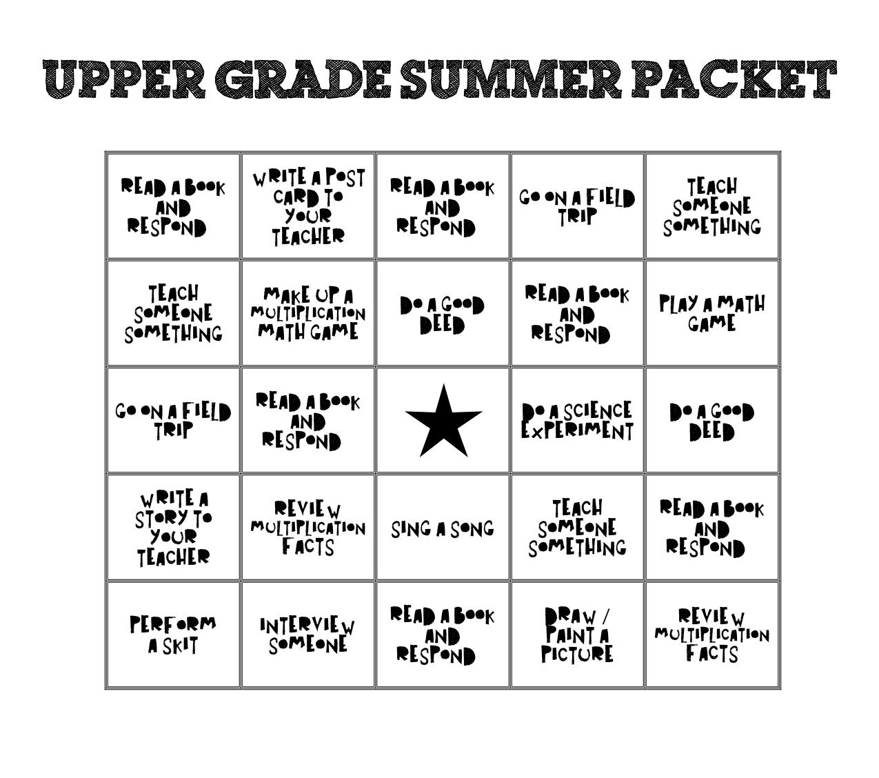 Class 4 316 Blog Don t Forget Your Summer Packet class-4-316-blog-don-t-forget-your-summer-packet