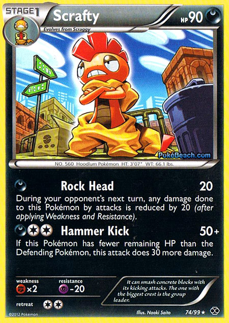 Scrafty -- Next Destinies Set Pokemon Card Review | PrimetimePokemon's Blog