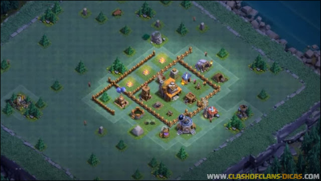 Layouts para Base do Construtor (BH2, BH3, BH4 e BH5) - Clash of Clans ...
