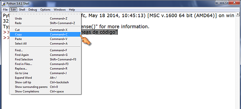 APRENDER A PROGRAMAR CON PYTHON: enero 2016