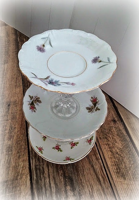 How to Make Tiered Plate Stands for Under $5 - DIY Beautify - Creating ...