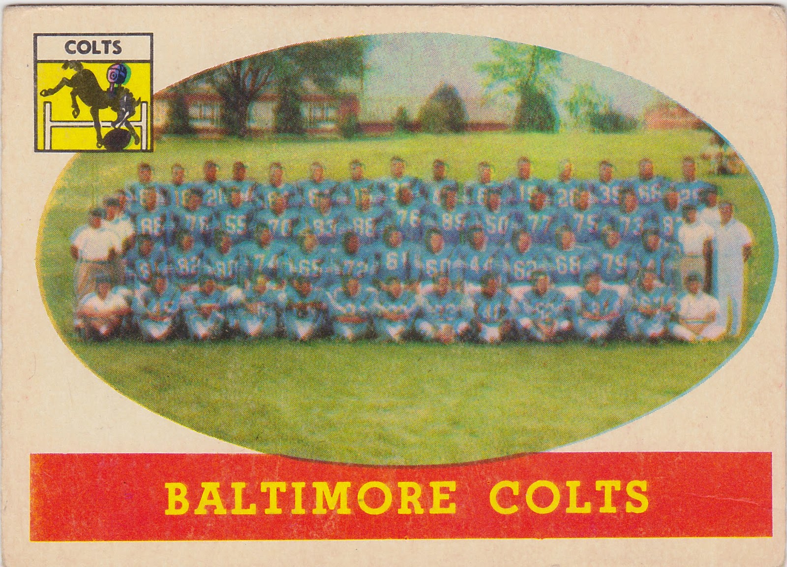The Five Tool Collector: Baltimore Colts Card History Pt. 2... the late ...