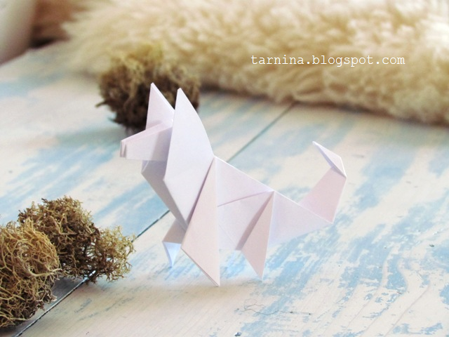 Dom pracy twórczej "Tarnina": ZŁÓŻ SOBIE W LUTYM: origami husky