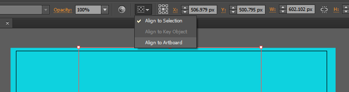 Aligning two objects together to centre in Illustrator - extramaster Aligning two objects together to centre in Illustrator - extramaster