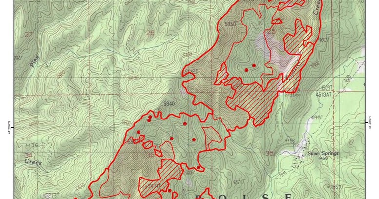 Boise National Forest Fire Map - United States Map