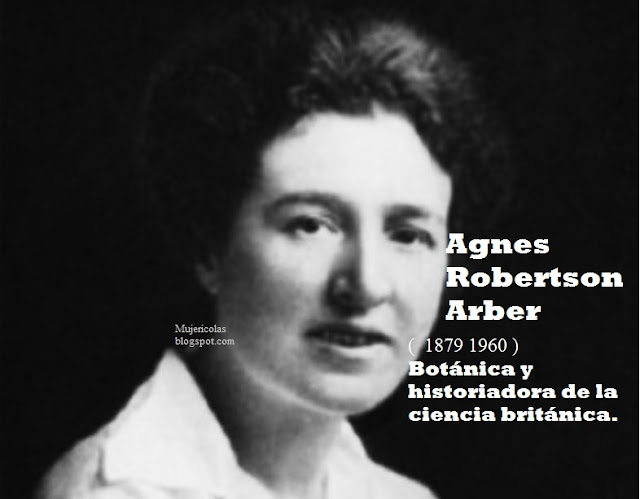 Mujerícolas: Agnes Robertson Arber
