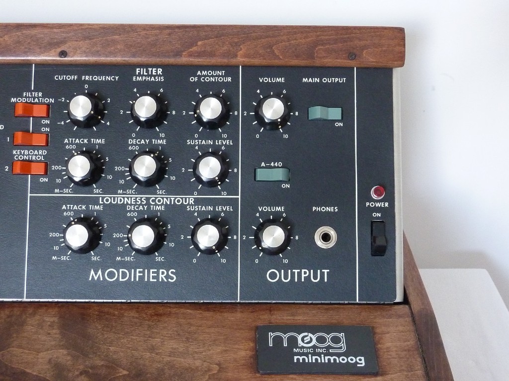 MATRIXSYNTH: Moog Minimoog Model D SN 6712