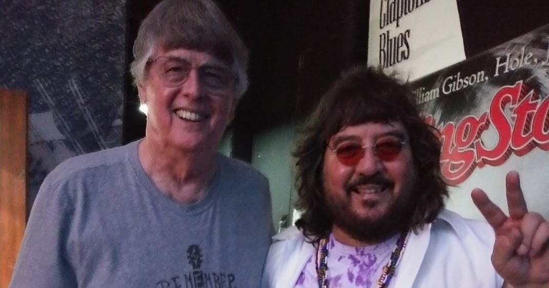 Drummer Abe Perez Backstage with Jim Yester of the Association When ...