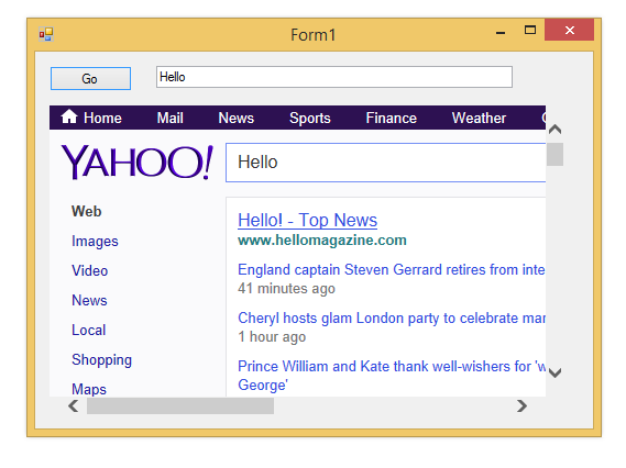 All Tech Viewer: .Net Framework Web Browser Class
