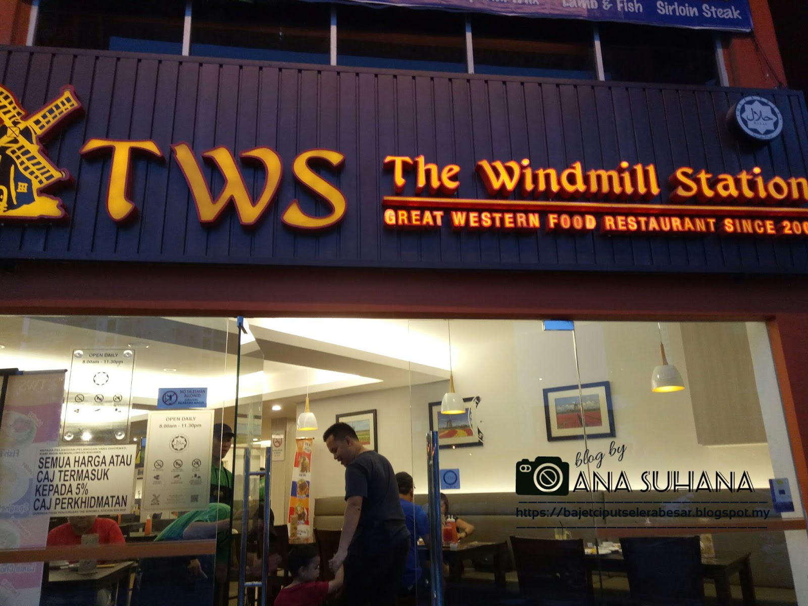 Jalan-jalan di Melaka : Dinner di The Windmill Station, Melaka Raya ...